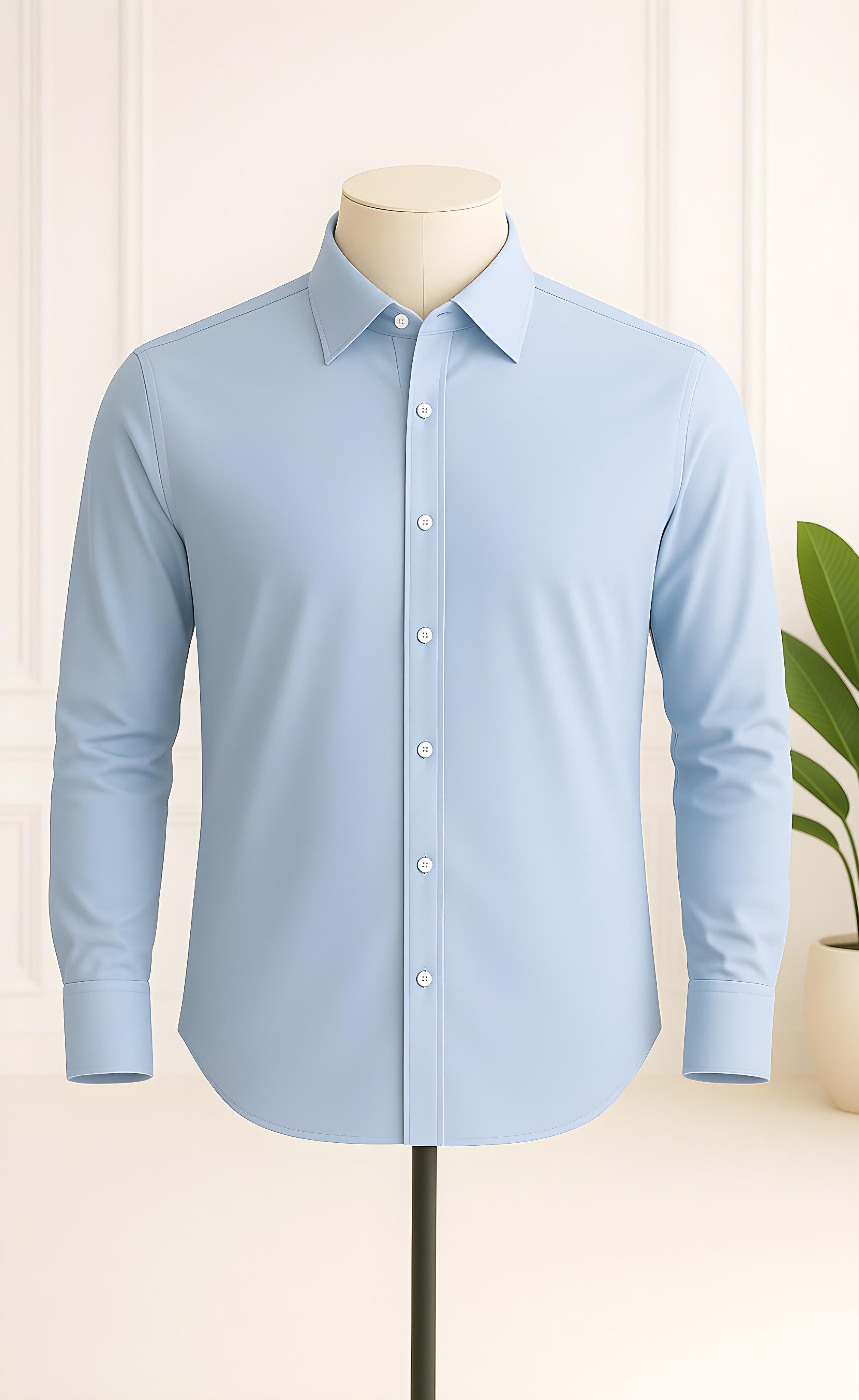 Fascinating Sky Blue Dress Shirt Images